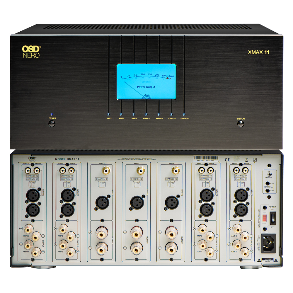11Ch Home Theater Amplifier XMAX11 | OSD Audio
