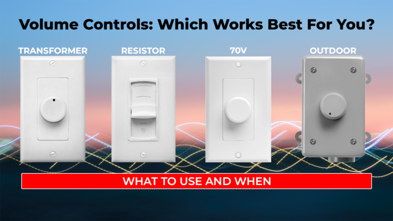 Volume Controls: Which Works Best For You? - OSD Audio